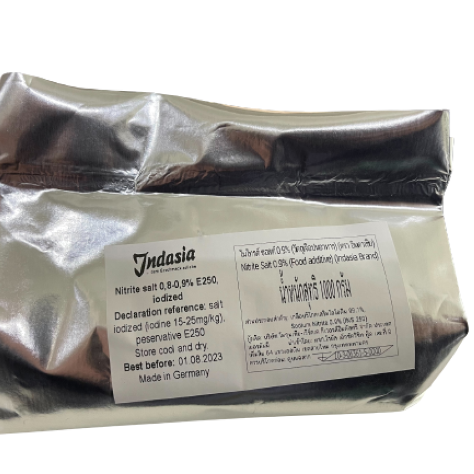 Indasia Nitrite Brining Salt for curing meats - 1KG ที่ บริทิช็อป ประเทศไทย