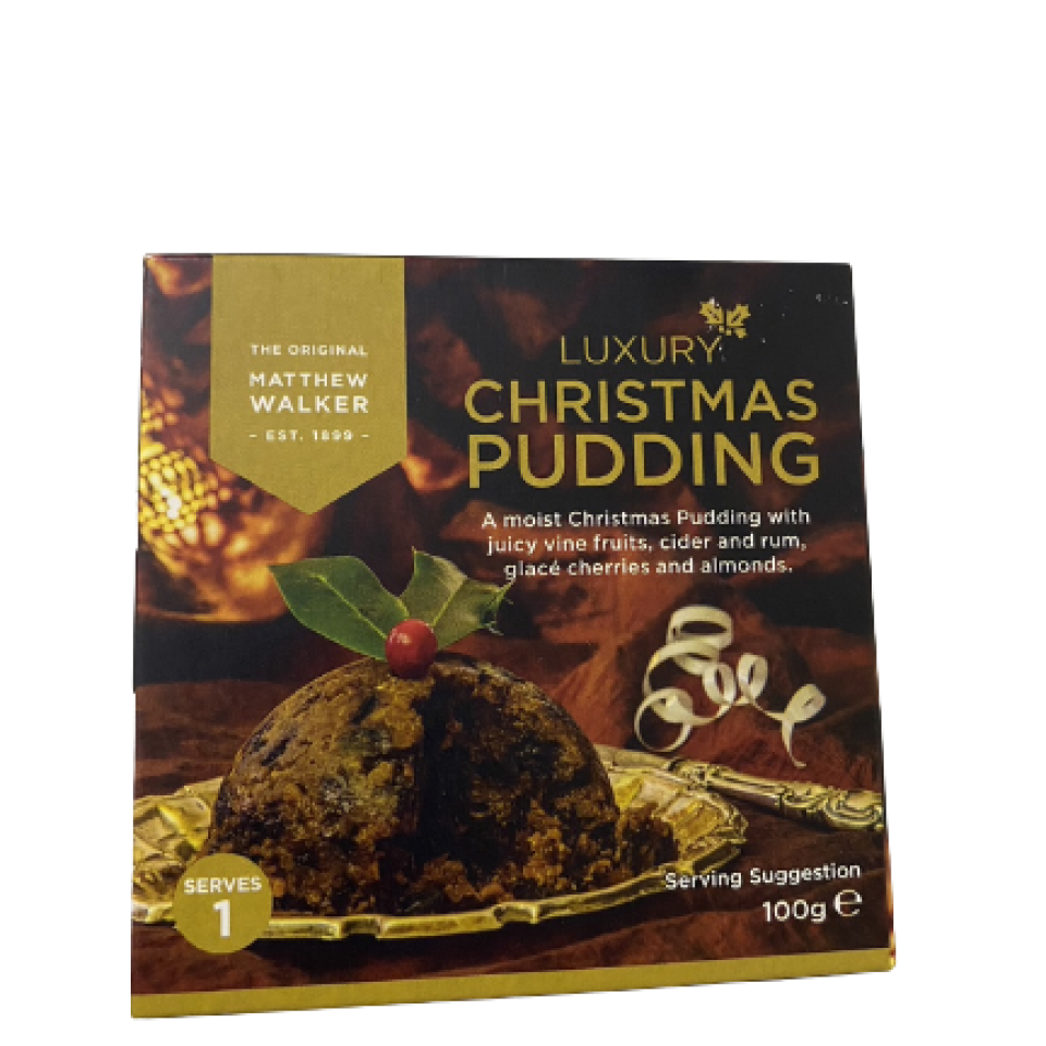 Matthew Walker Luxury Christmas Pudding 100g at BritiShop, Thailand