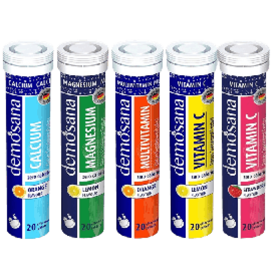 Demosana Effervescent Vitamin Tablets at BritiShop, Thailand