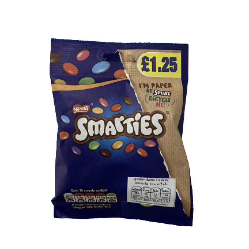 Nestle Smarties Pouch 87g ที่ บริทิช็อป ประเทศไทย