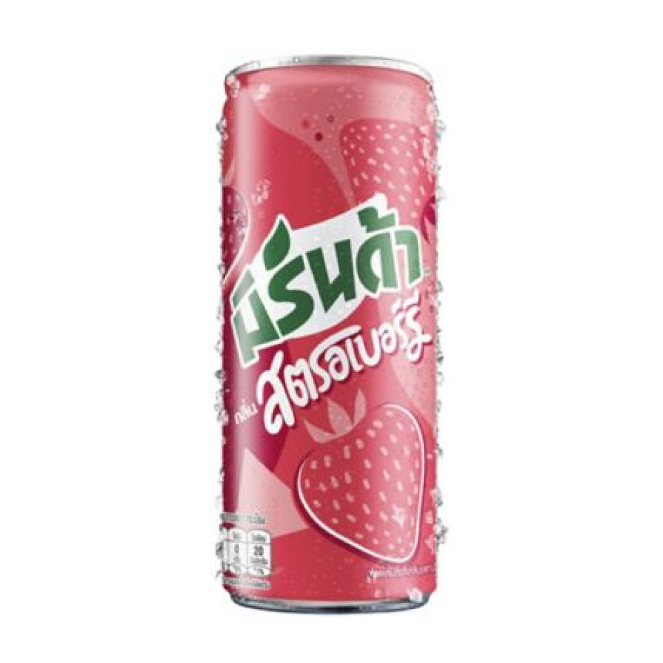 Mirinda Strawberry Soft Drink 245 ml - cans at BritiShop, Thailand