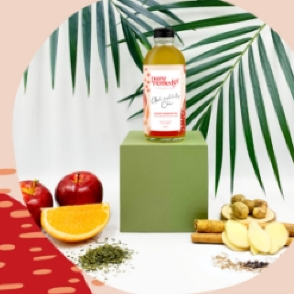 APPLE .SOLUTETY CHAI Kombucha - 260 ml at BritiShop, Thailand