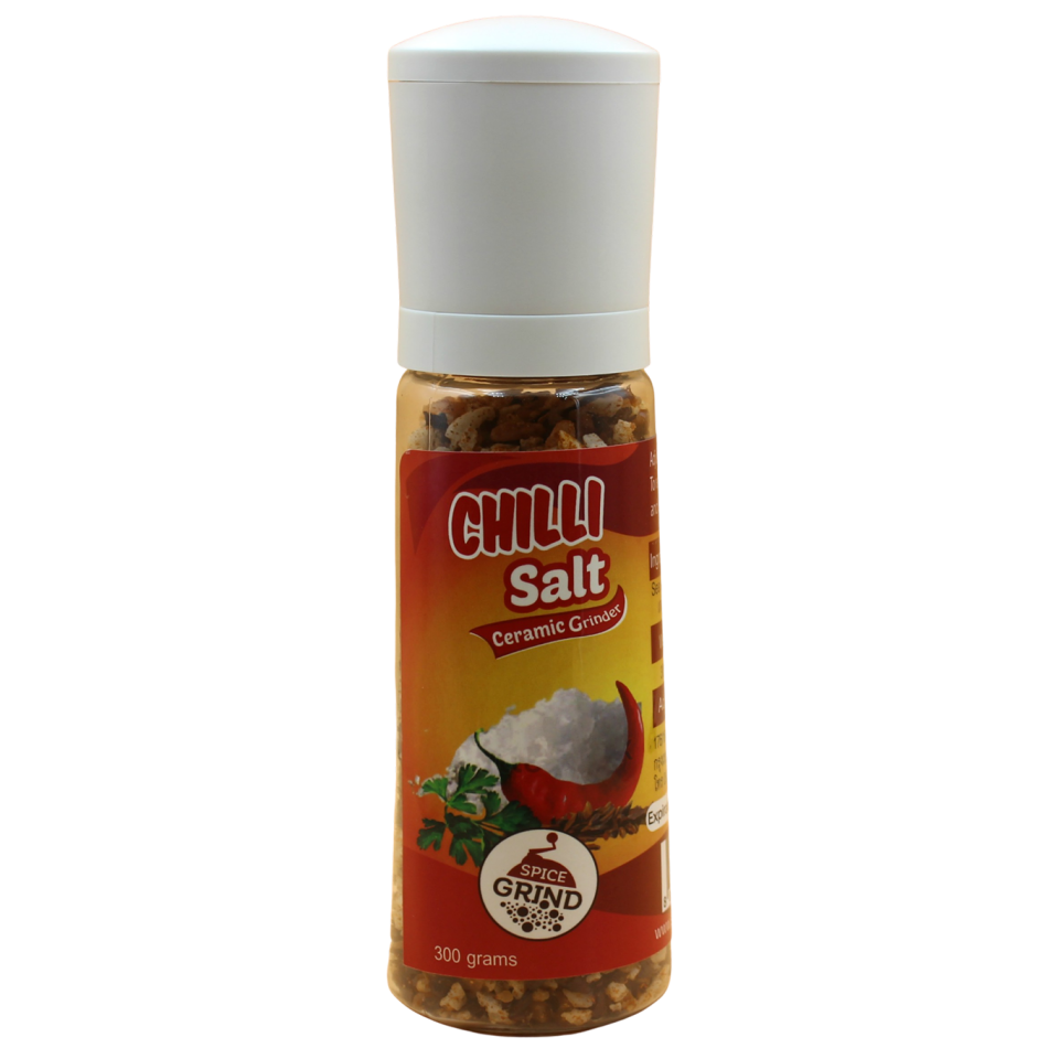 Chilli salt grinder - 350g at BritiShop, Thailand