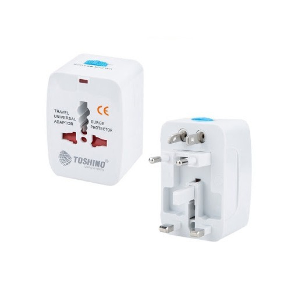 Toshino - Travel Adapter Universal 4 in 1 - SR at BritiShop, Thailand