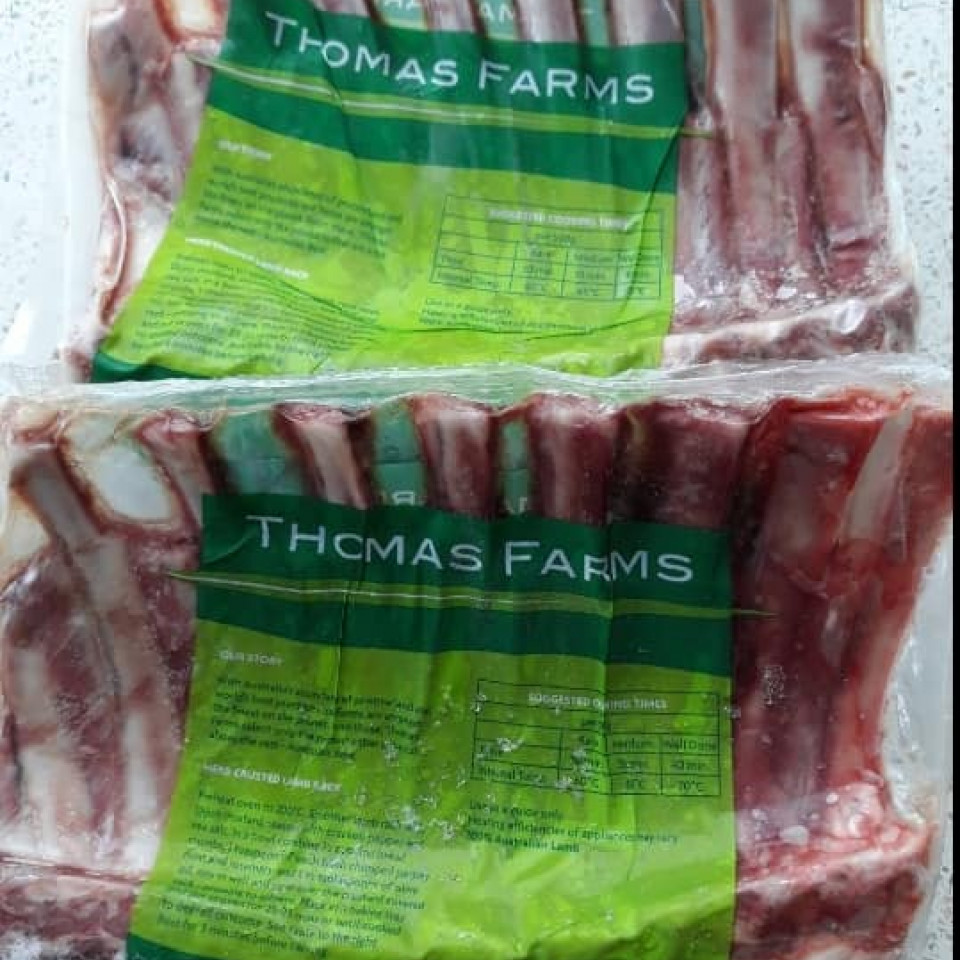 Imported Australian Lamb - Lamb Rack Cap Off at BritiShop, Thailand