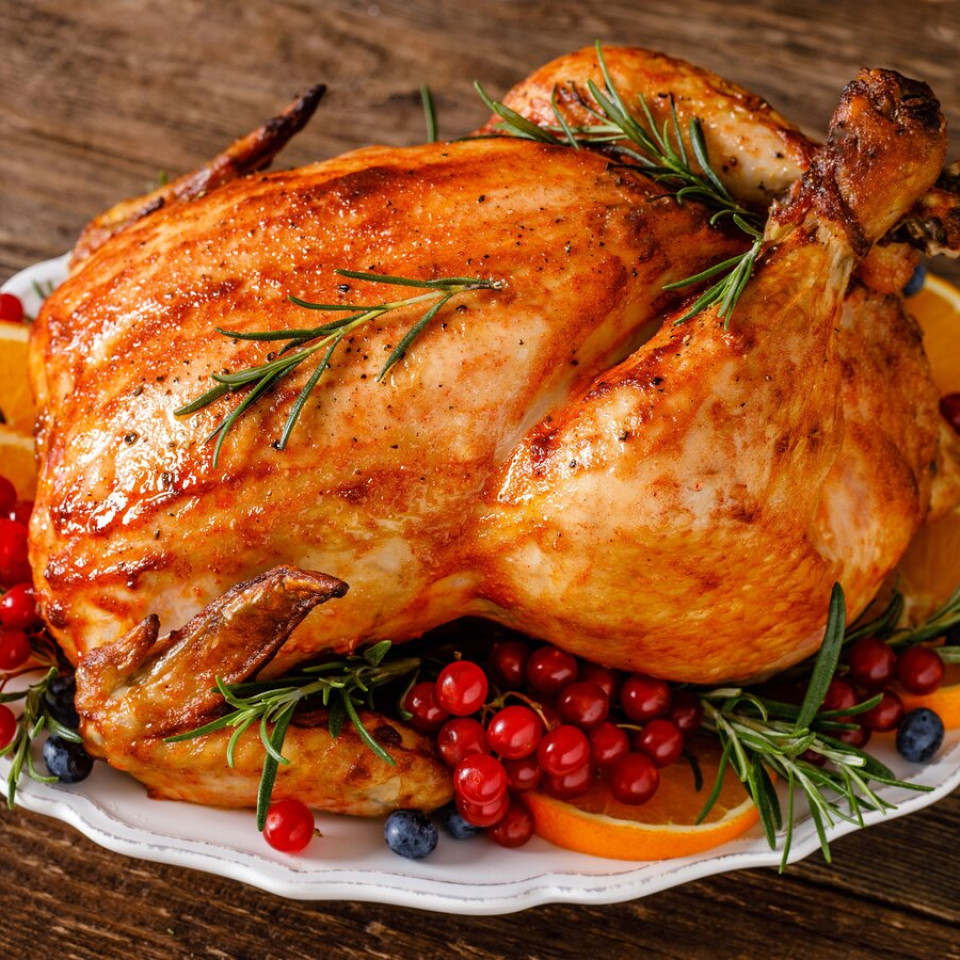 Fresh Whole Turkeys 2025 at BritiShop, Thailand