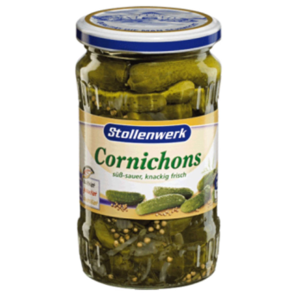12 jars x Cornichons 330g - SR at Britishop Wholesale, Thailand