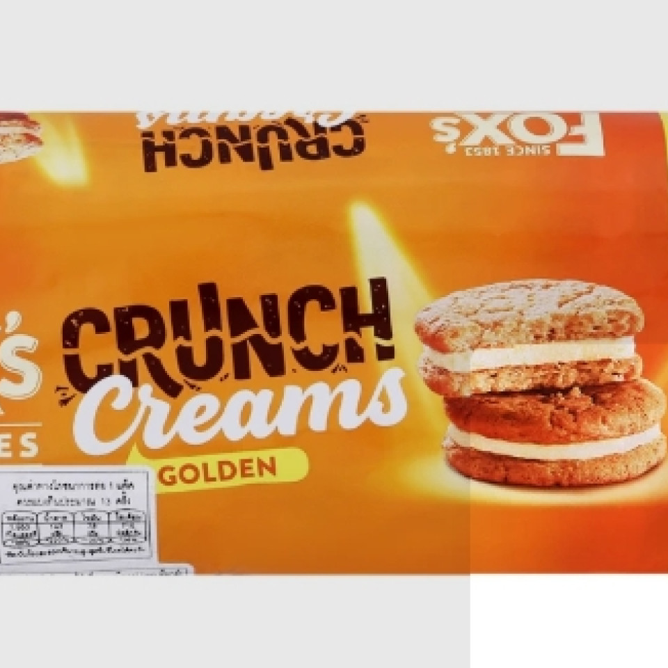 Fox's crunch Creams Golden at BritiShop, Thailand