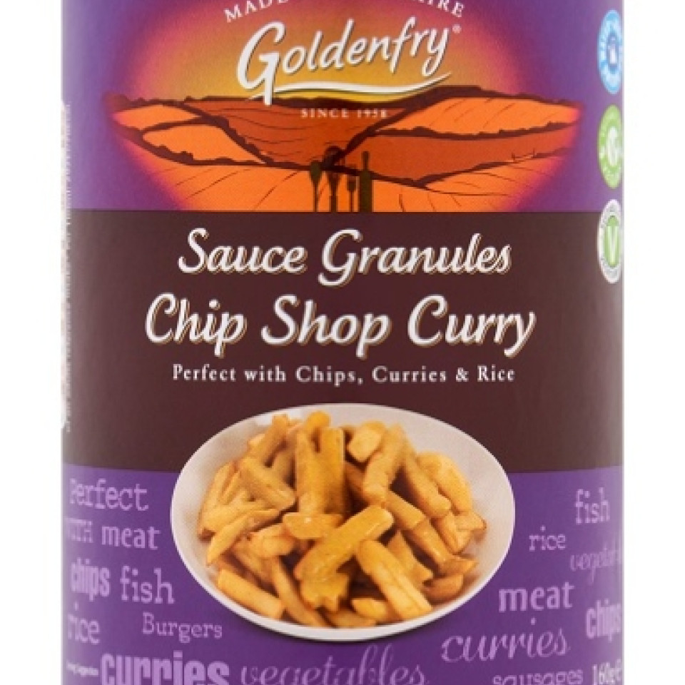 Goldenfry Sauce Granules Chip Shop Curry at BritiShop, Thailand