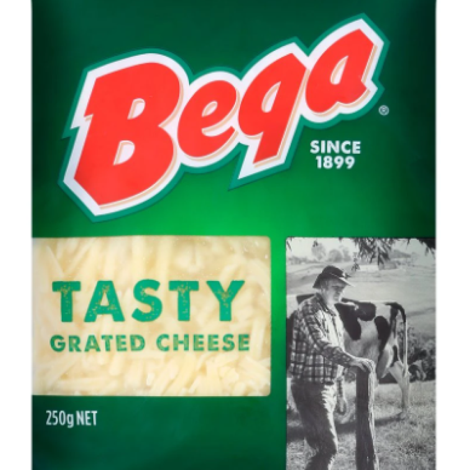 BEGA Tasty Grated Cheddar Cheese 250 g. ที่ บริทิช็อป ประเทศไทย