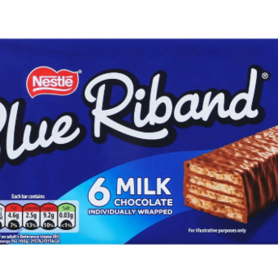 NESTLE Blue Riband Milk Choco 108 g. at BritiShop, Thailand