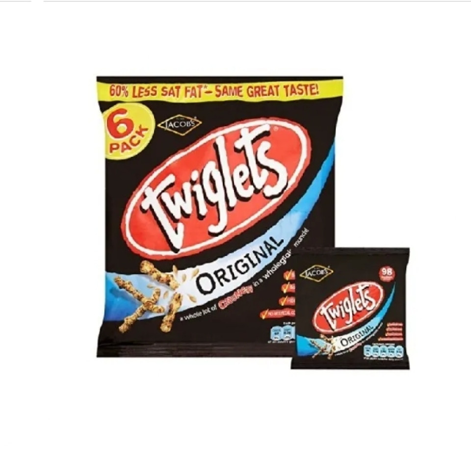 Jacobs Twiglets Original 6 Pack (6x23g) at BritiShop, Thailand