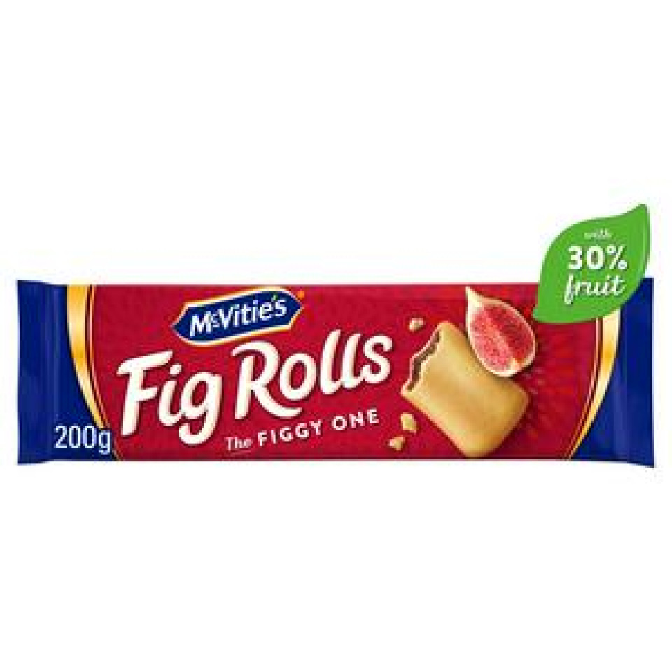 McVitie's Fig Rolls Biscuits 200g at BritiShop, Thailand