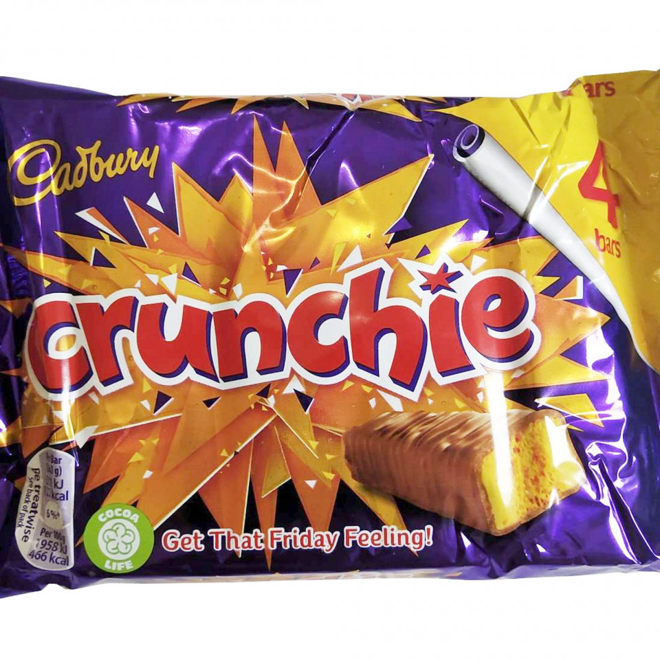 Crunchie 4 pack ที่ บริทิช็อป ประเทศไทย
