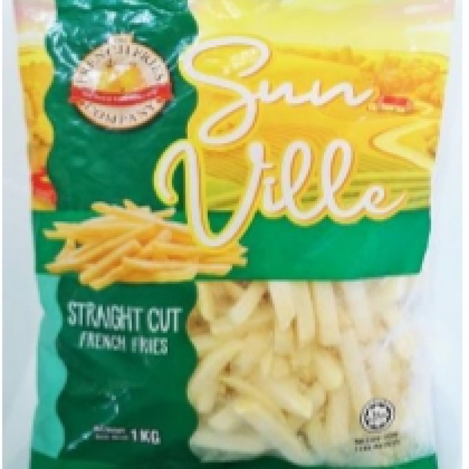 French Fries Straight (Cut 12mm) – Pack 1 Kg. ที่ บริทิช็อป ประเทศไทย