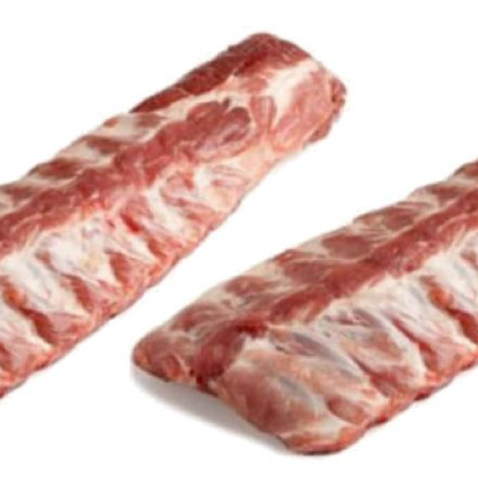 Baby Back Rib [Trimmed] 500g pack at BritiShop, Thailand