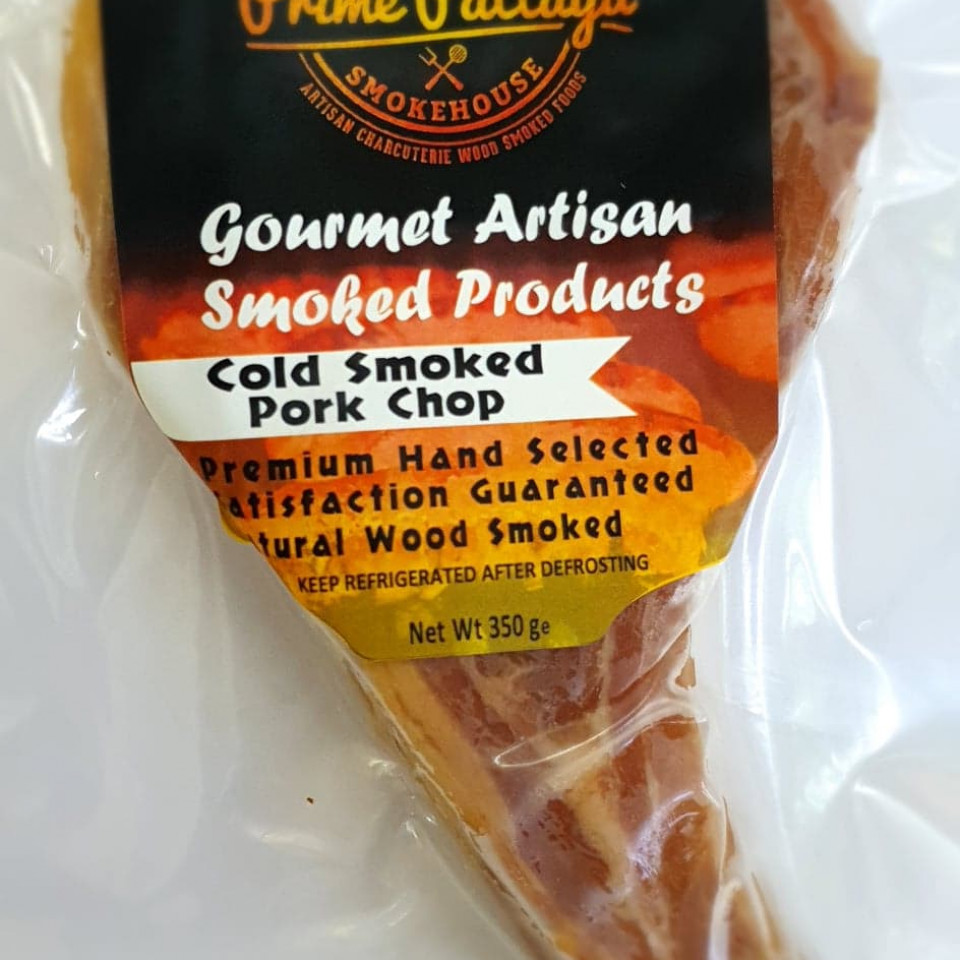 Cold smoked pork chop - 350g at BritiShop, Thailand