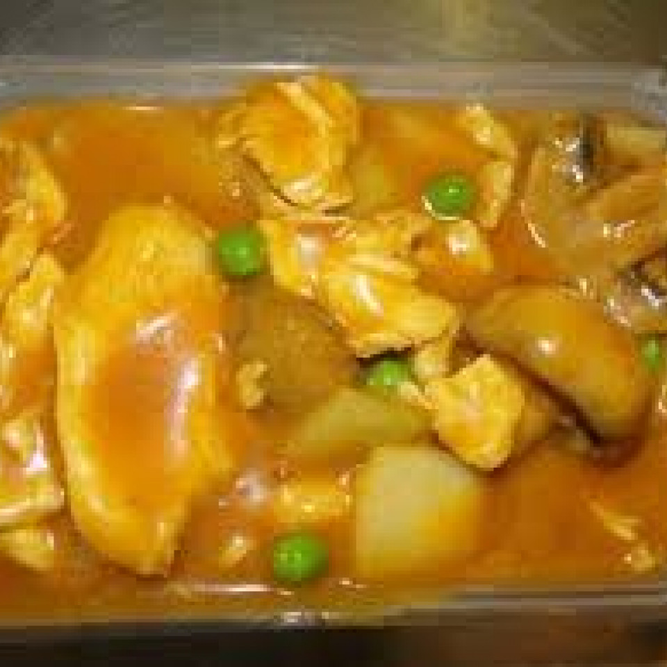 Chinese Chicken Curry - British Style Chinese To Go at BritiShop, Thailand