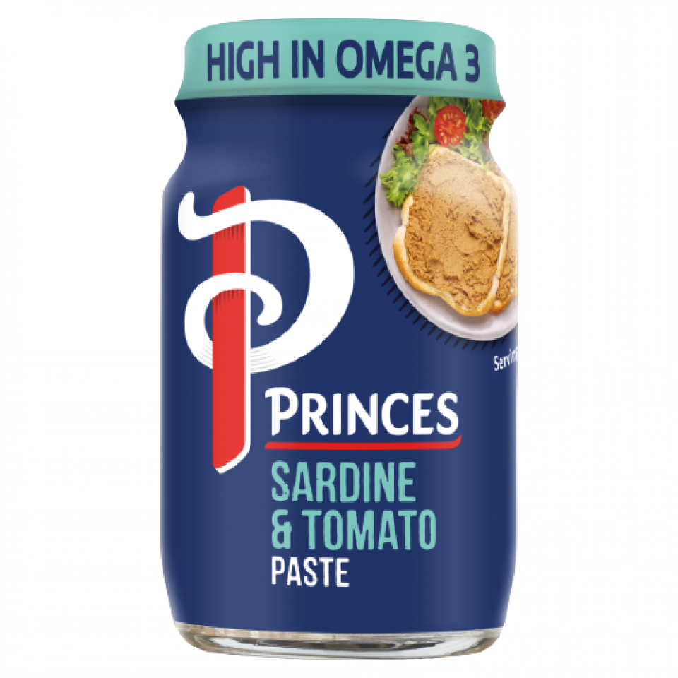 Princes Sardine & Tomato paste - 75g - SR at BritiShop, Thailand