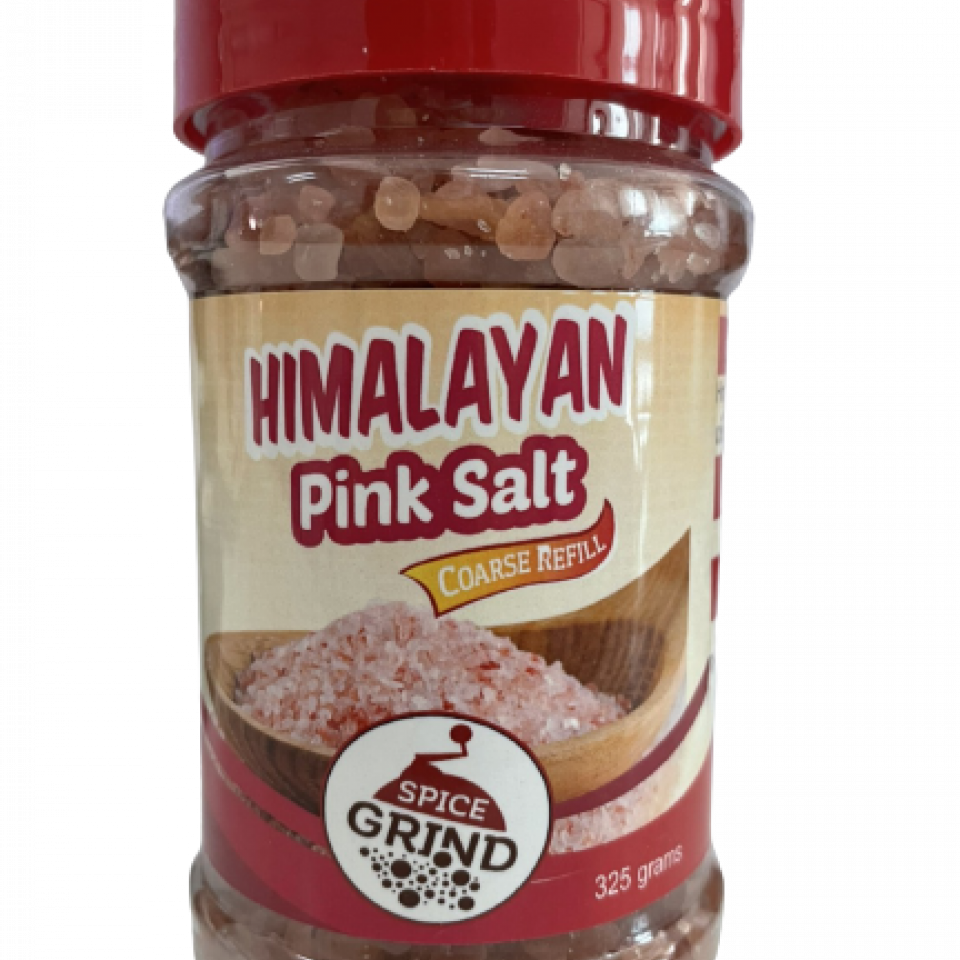 Himalayan Pink Salt (coarse) shaker 325g at BritiShop, Thailand