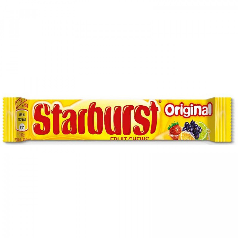 Starburst Chews 45g ที่ บริทิช็อป ประเทศไทย
